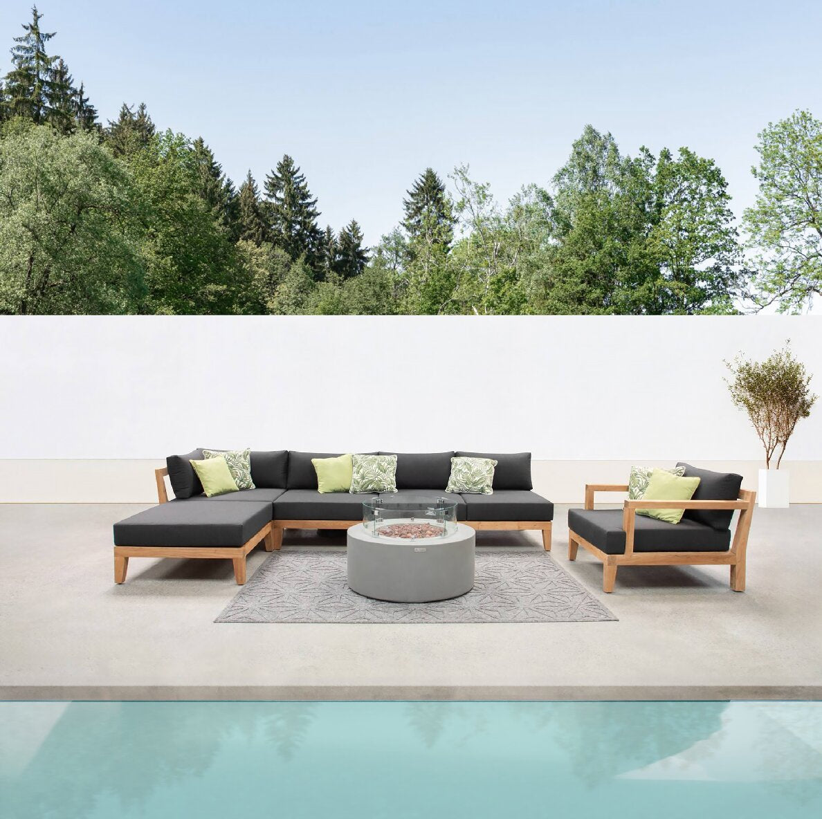 Quality Teak Lounges Settings - Living Culture