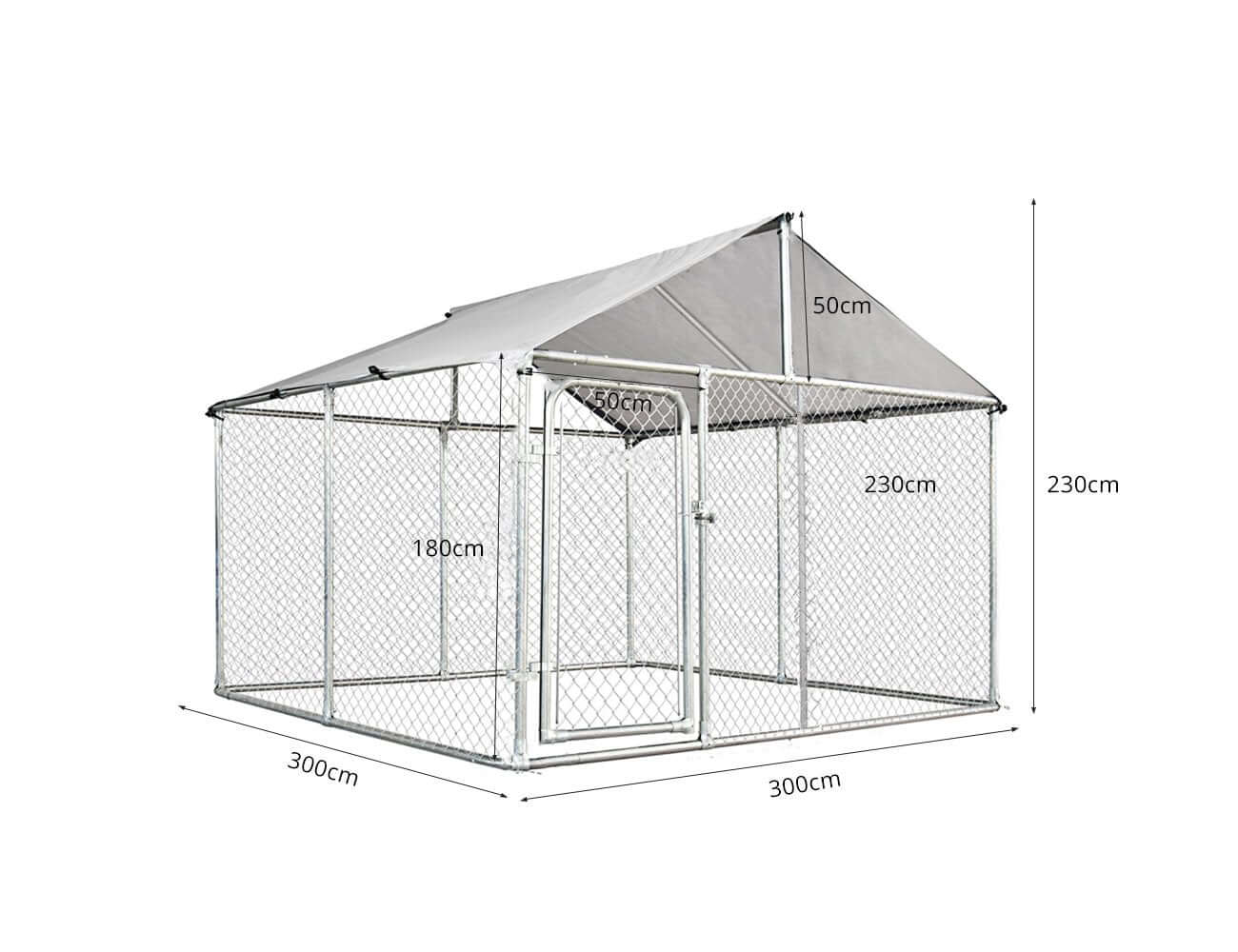 Outdoor Dog Kennel Enclosure
